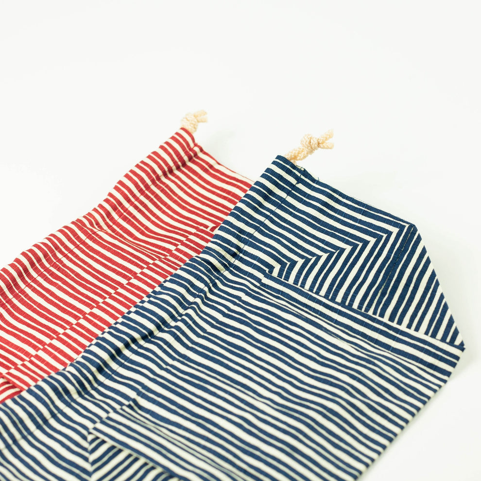 Wafu Stripes Bag | Bento Box, Lunch accessory, Japan – Bento&co 京都発弁当箱専門店